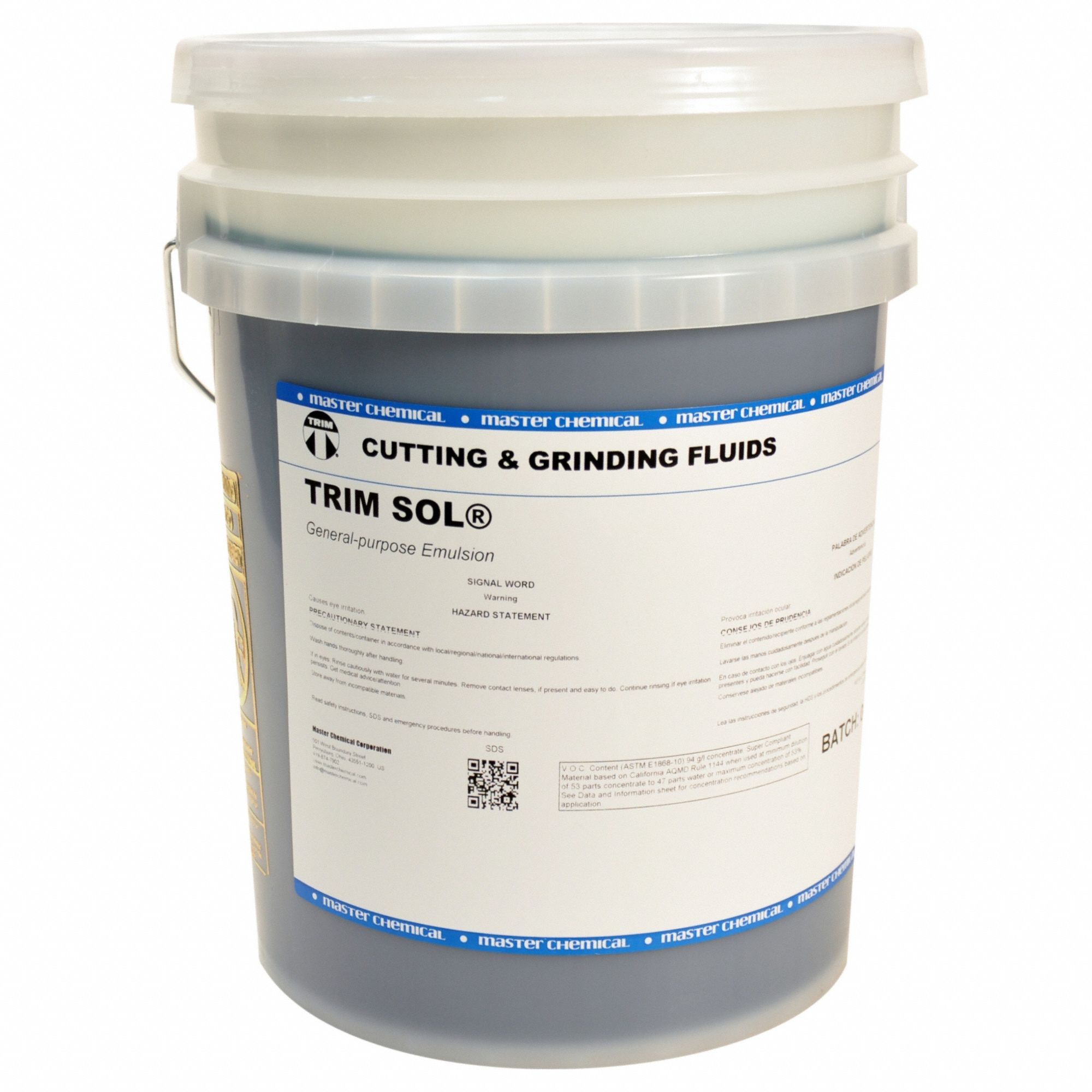 TRIM, SOL, 5 gal, Soluble Oil - 41D728|SOL-5G - Grainger