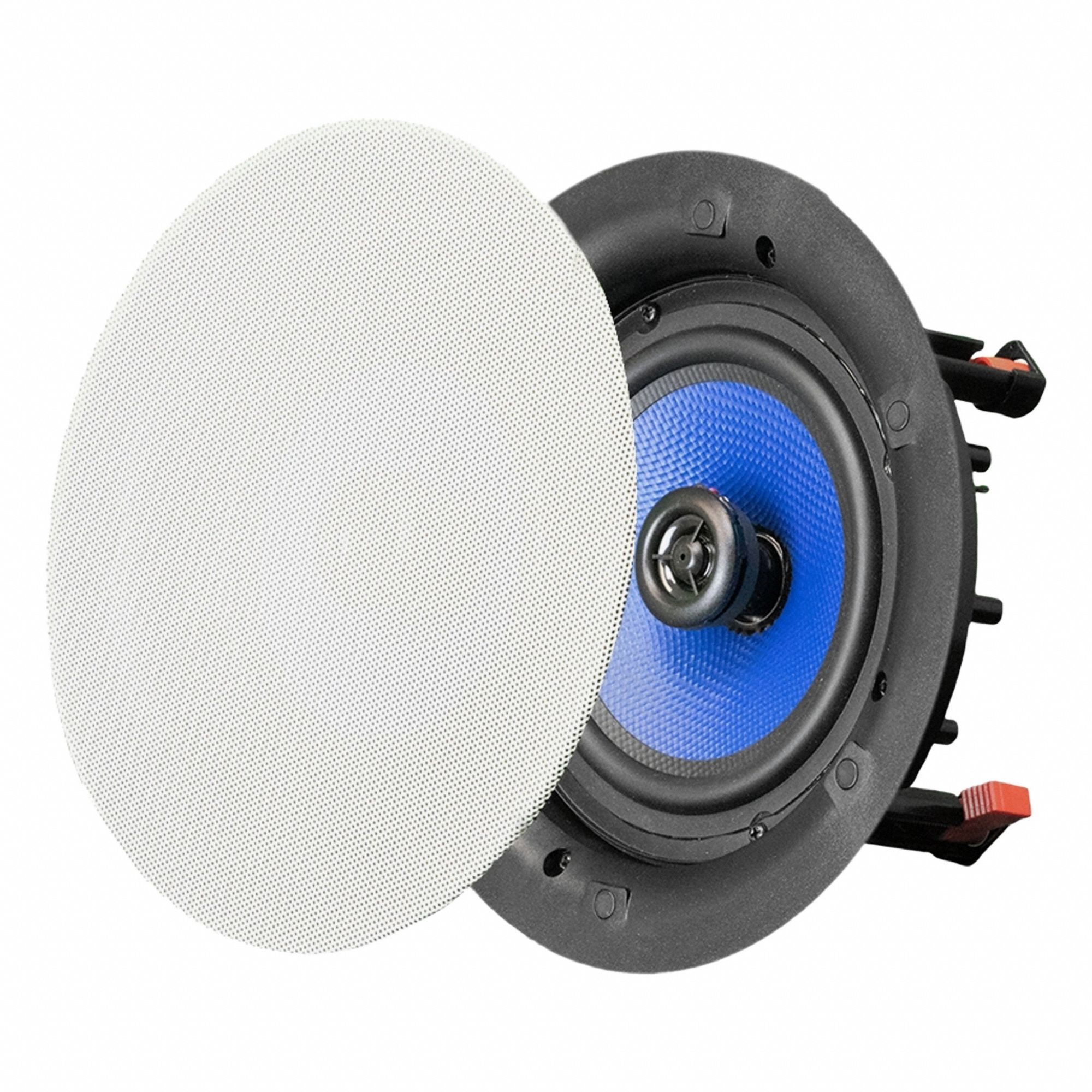 SPECO TECHNOLOGIES, Powered, 1-Way, In-Ceiling Speaker - 827L84|SPG6MT ...