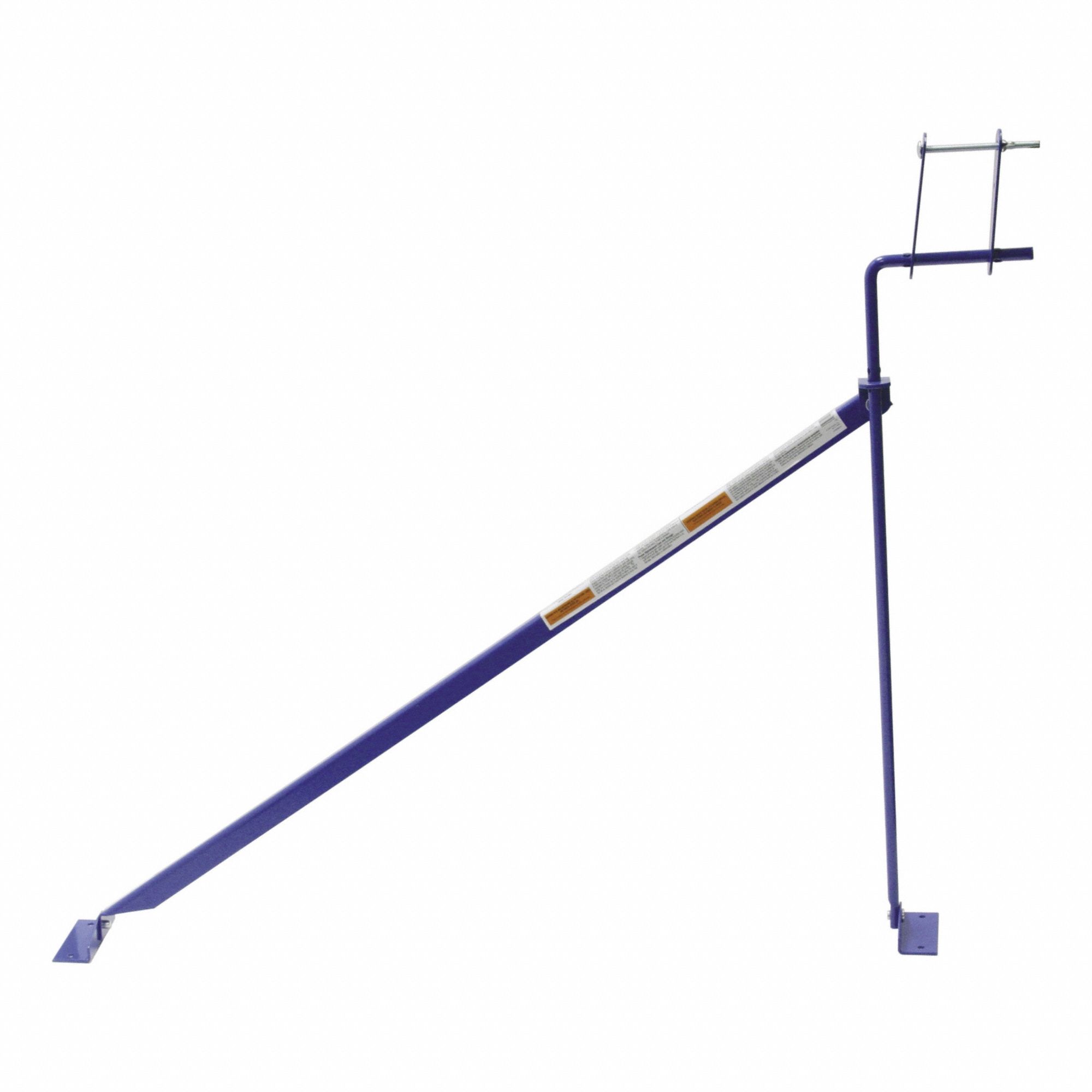 WERNER, Brace, 1.56 in Overall Ht, Pump Jack Scaffold Brace - 824VZ4 ...