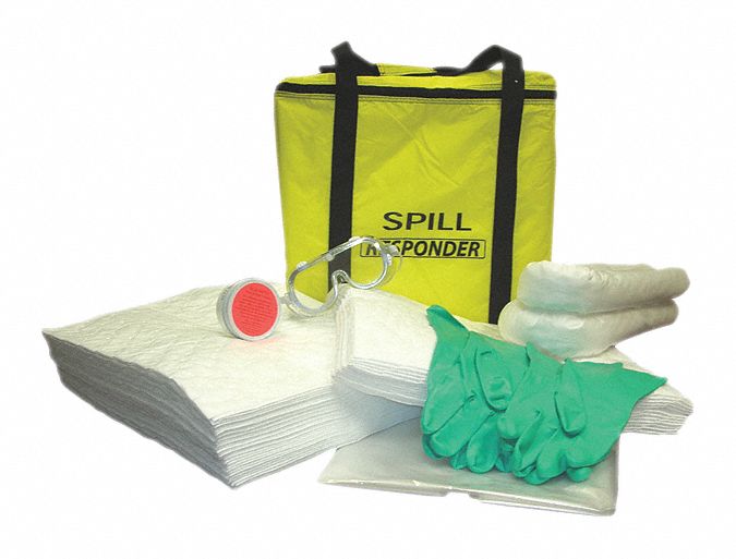 SPILKLEEN SPILL KIT, YELLOW, OIL BASED, BAG - 5617 - SPKCSKOFLEET ...