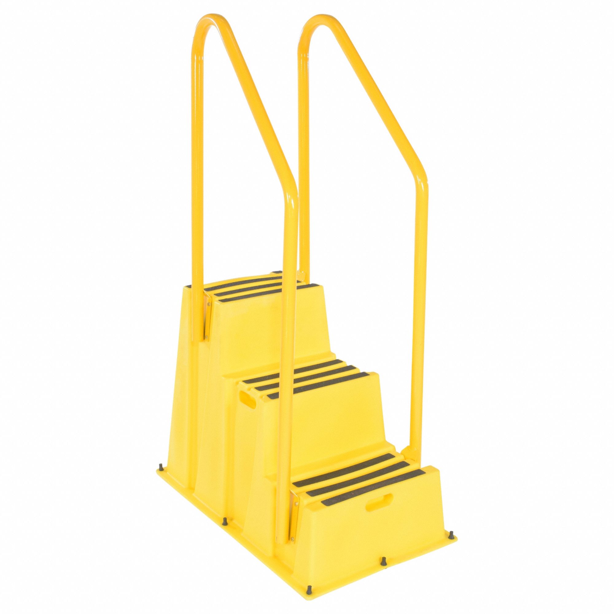 VESTIL, SPN-3-YL-HR, Three Step Stool - 813M27|SPN-3-YL-HR - Grainger