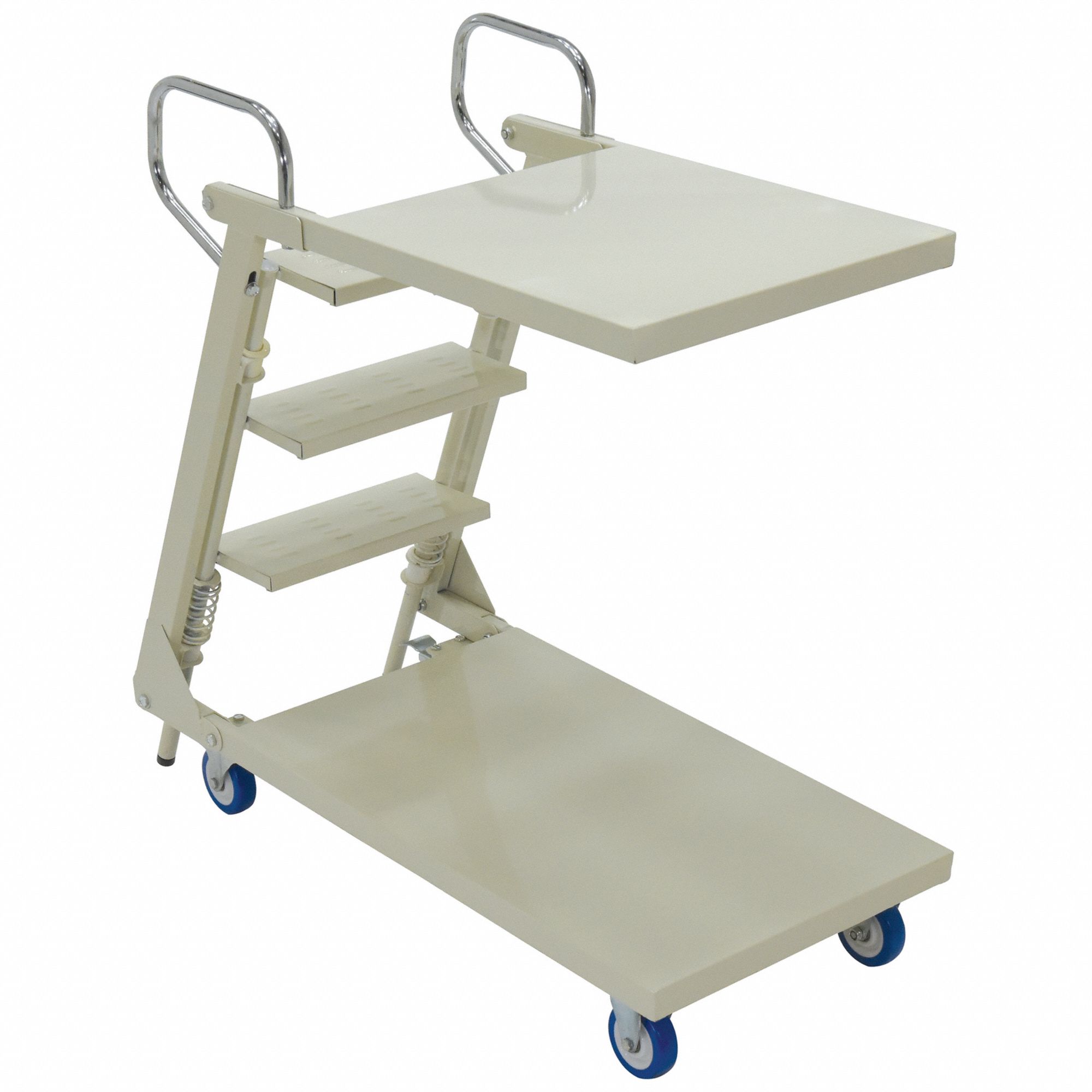 440 lb Load Capacity, 41 inx20-1/2 in, Vertical-Access Utility Cart ...