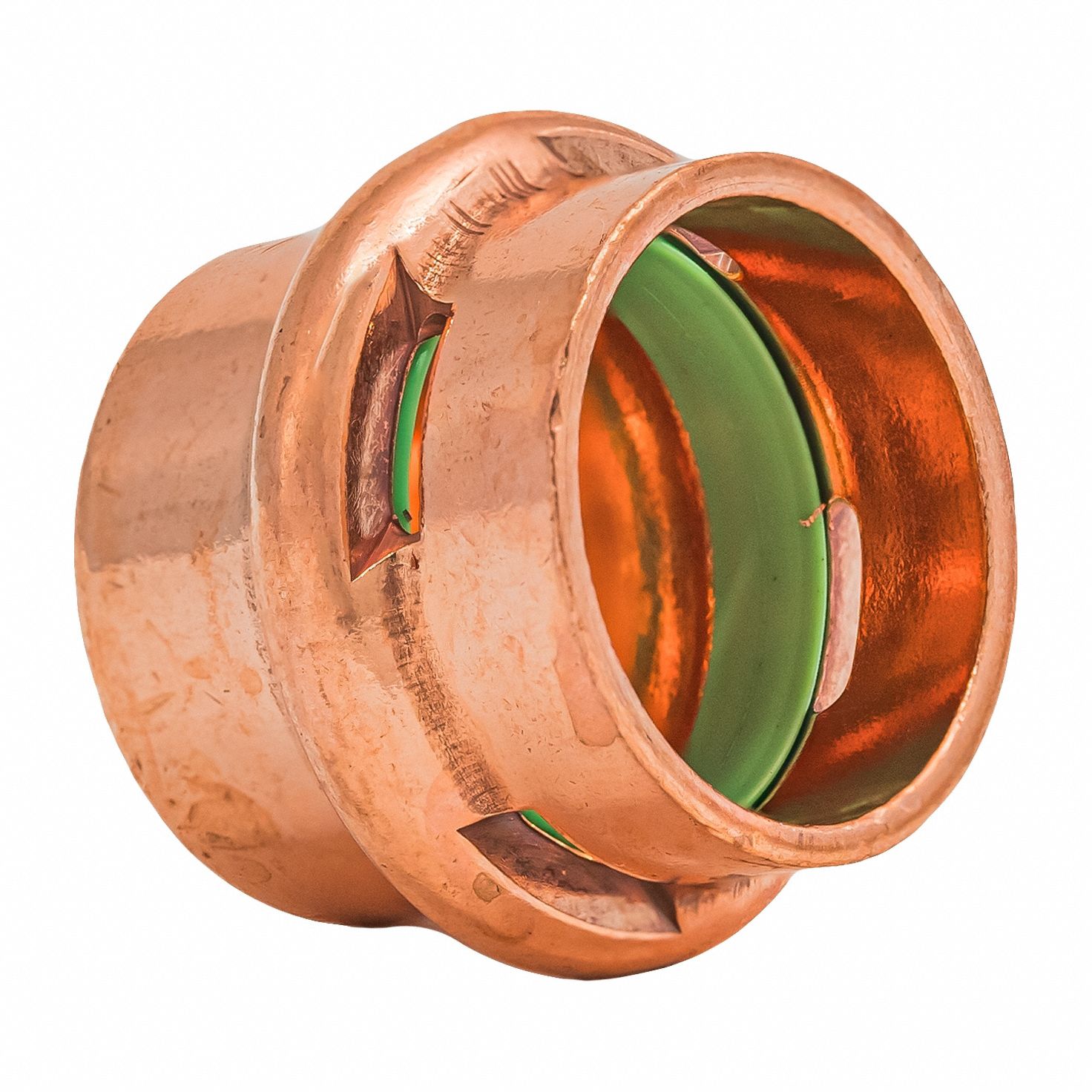 QUICKFITTING SUREPRESS, 3/4 in CTS size, Press-fit, Press Copper Cap ...