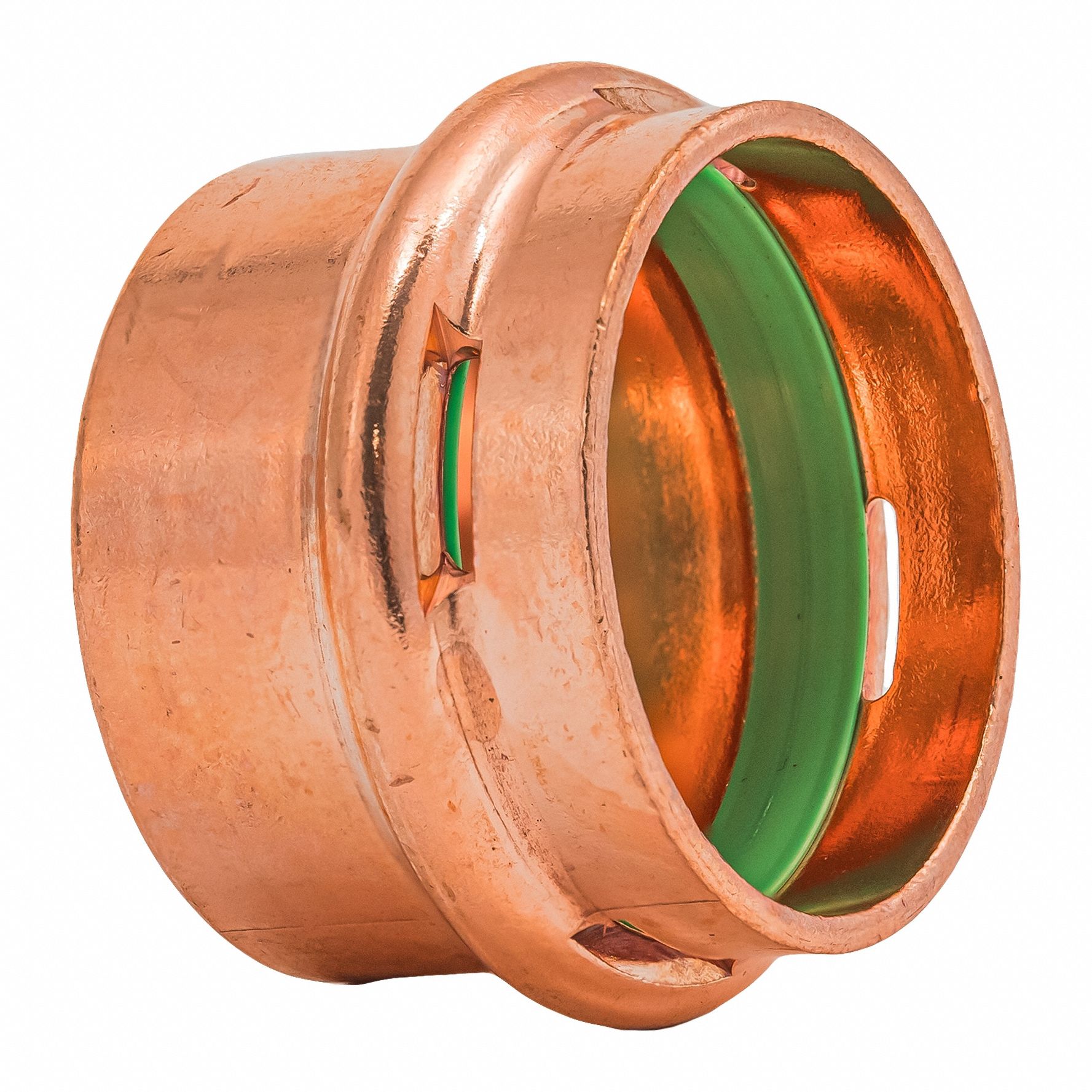 QUICKFITTING SUREPRESS, 1 1/4 in CTS size, Press-fit, Press Copper Cap ...