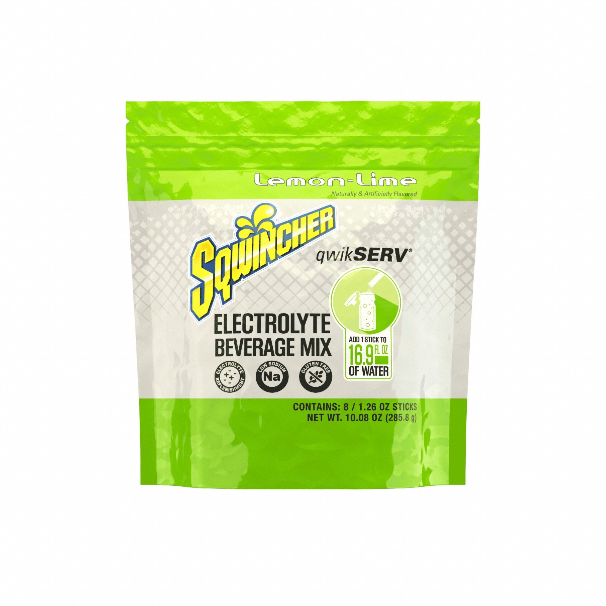SQWINCHER, Lemon-Lime, Single-Serve, Electrolyte Replenishment - 857AJ5 ...