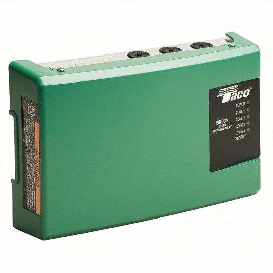 Switching, Zone Switching Relay: Expandable Switching, 4 Zones, 120V AC ...