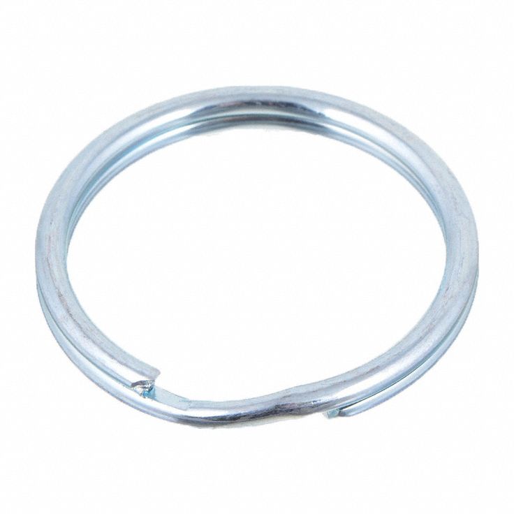 2 Key Capacity, 1 1/4 in Key Ring Dia, Split Key Ring - 811AH9|WWG ...