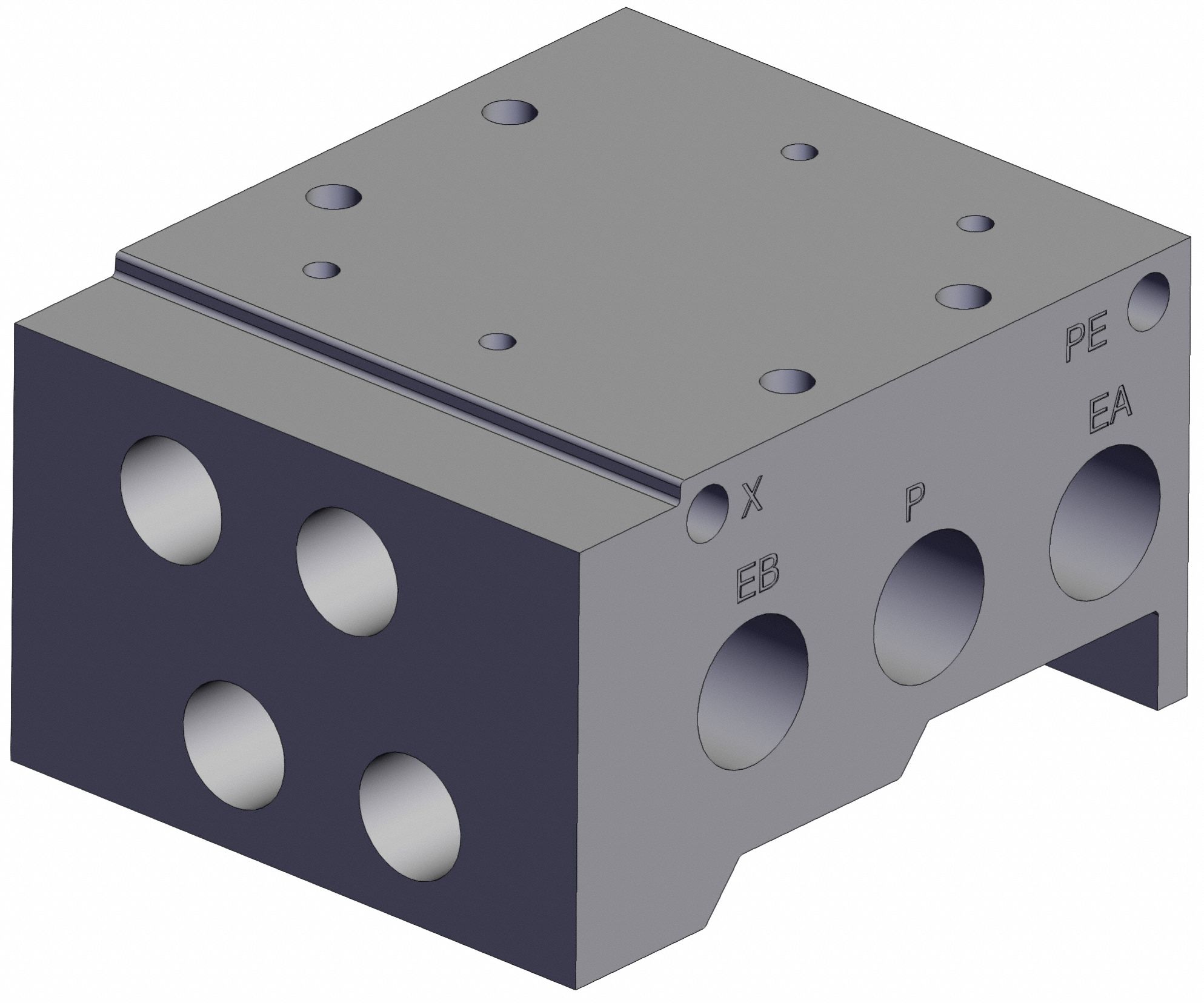 SY7000 Series, 2 Ports, Manifolds - 852KK9|SS5Y7-42-02-02T - Grainger