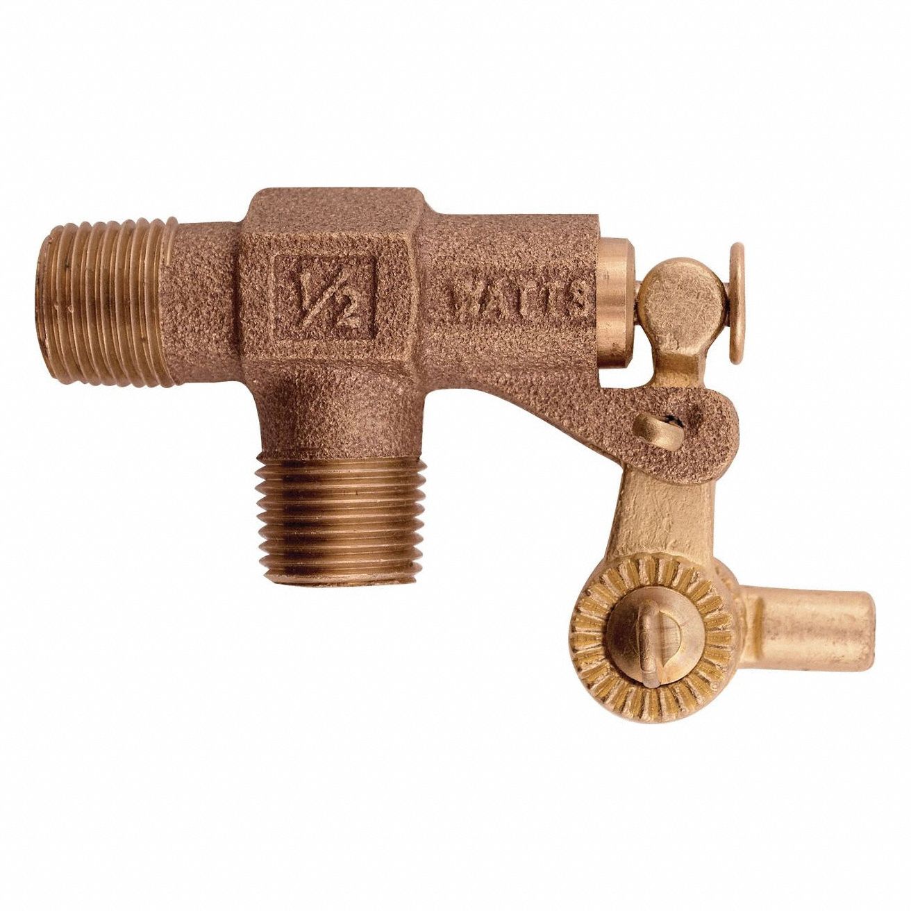 WATTS FLOAT VALVE,1/2 IN,BRONZE,PIPE MOUNT - 4926 - WWG46A984 | ST500 ...