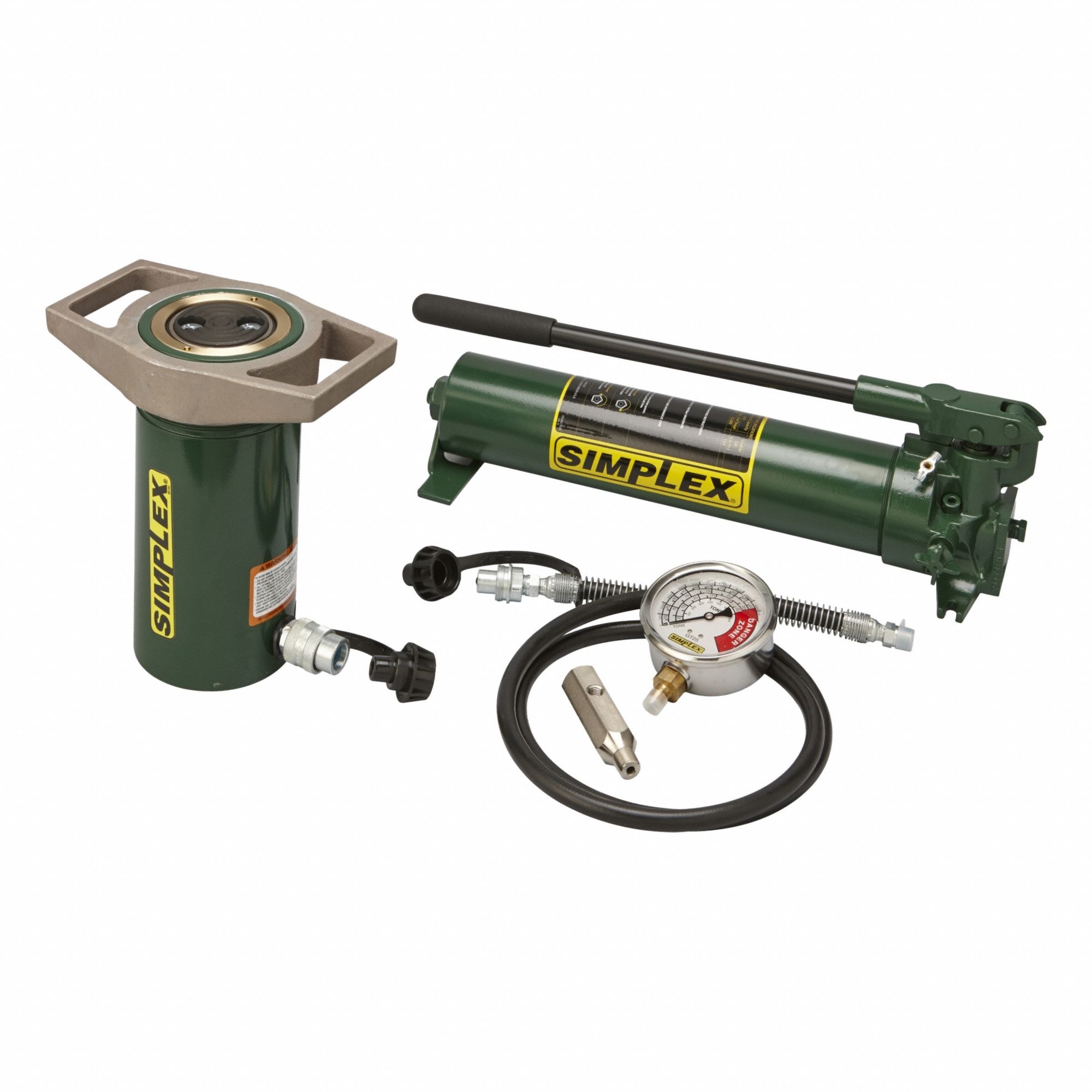 SIMPLEX, 25 ton Cylinder Nominal Capacity, 6 19/100 in Cylinder Stroke ...