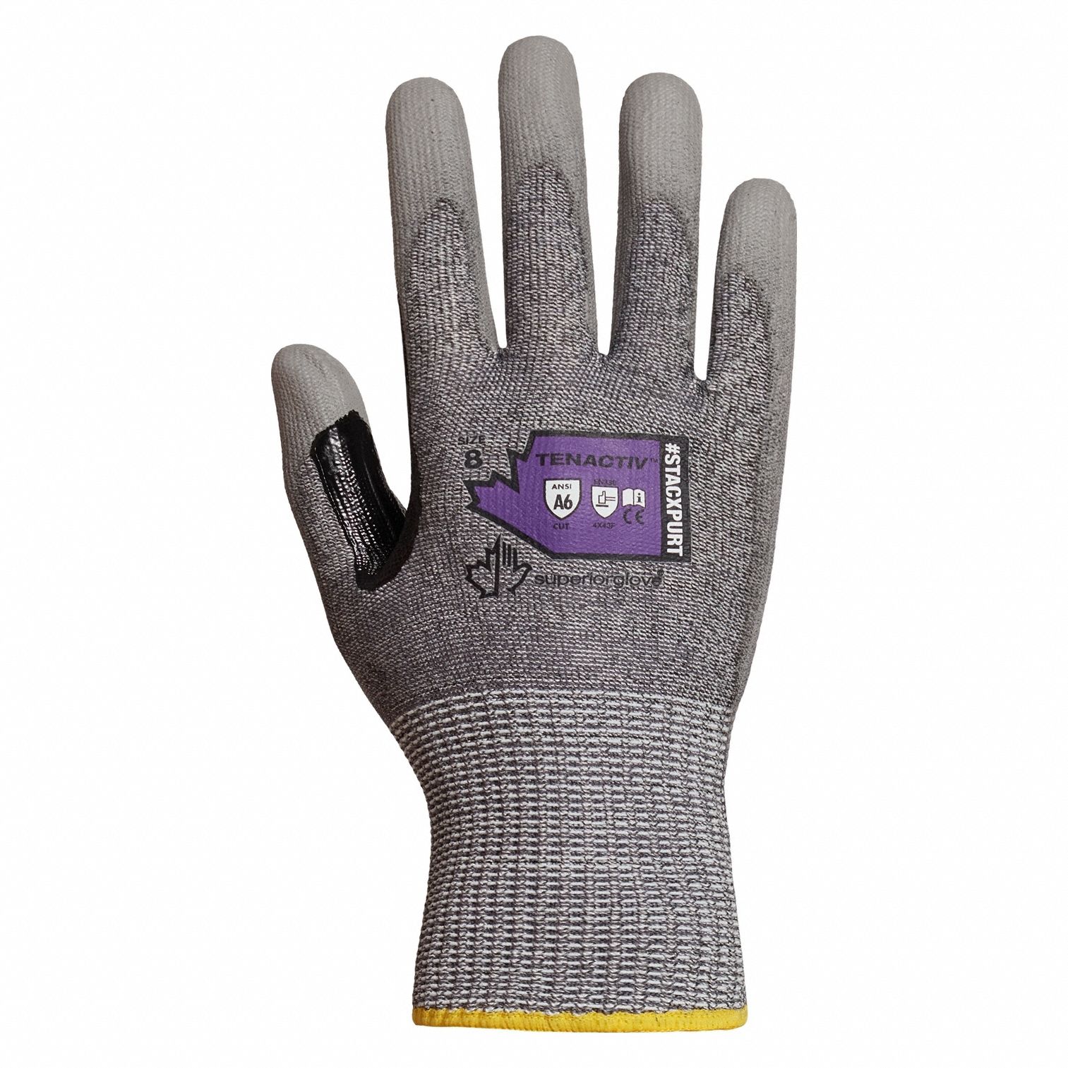 SUPERIOR GLOVE, XL ( 10 ), ANSI Cut Level A6, Cut-Resistant Gloves ...