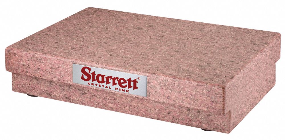 STARRETT SURFACE PLATE, 18 X 24IN, GRANITE, ASME B89.3.7 2013, GGG-P ...