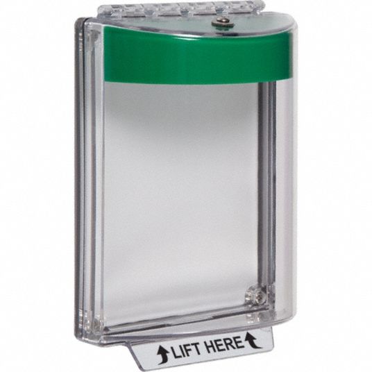 SAFETY TECHNOLOGY INTERNATIONAL, Polycarbonate, 2 11/16 in Overall Dp ...