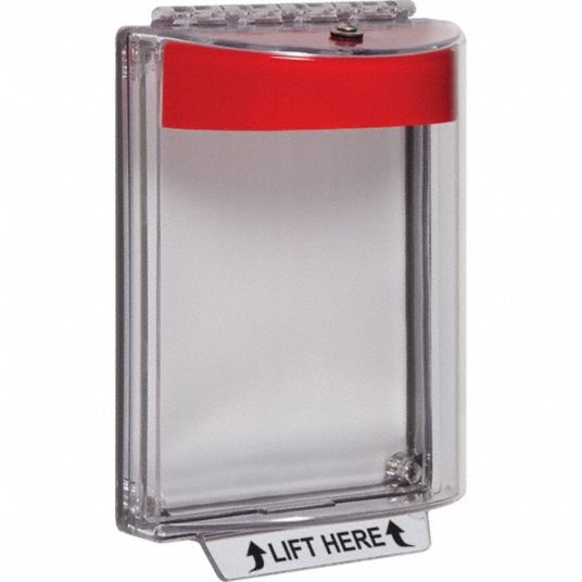 SAFETY TECHNOLOGY INTERNATIONAL, Polycarbonate, 2 11/16 in Overall Dp ...