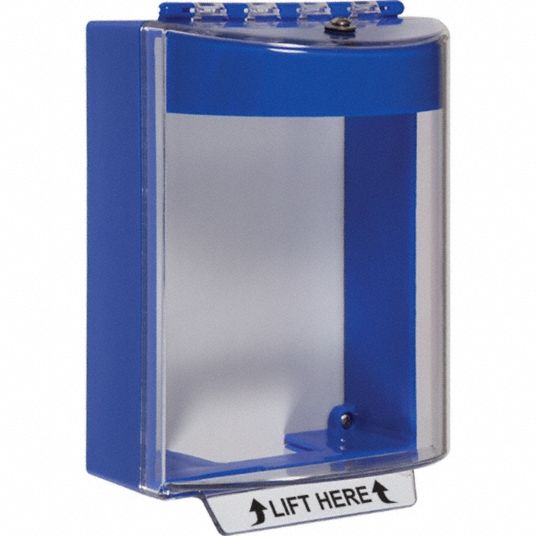 SAFETY TECHNOLOGY INTERNATIONAL, Polycarbonate, 4 in Overall Dp ...