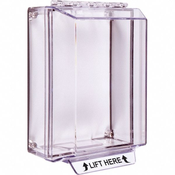 SAFETY TECHNOLOGY INTERNATIONAL, Polycarbonate, 3 5/16 in Overall Dp ...