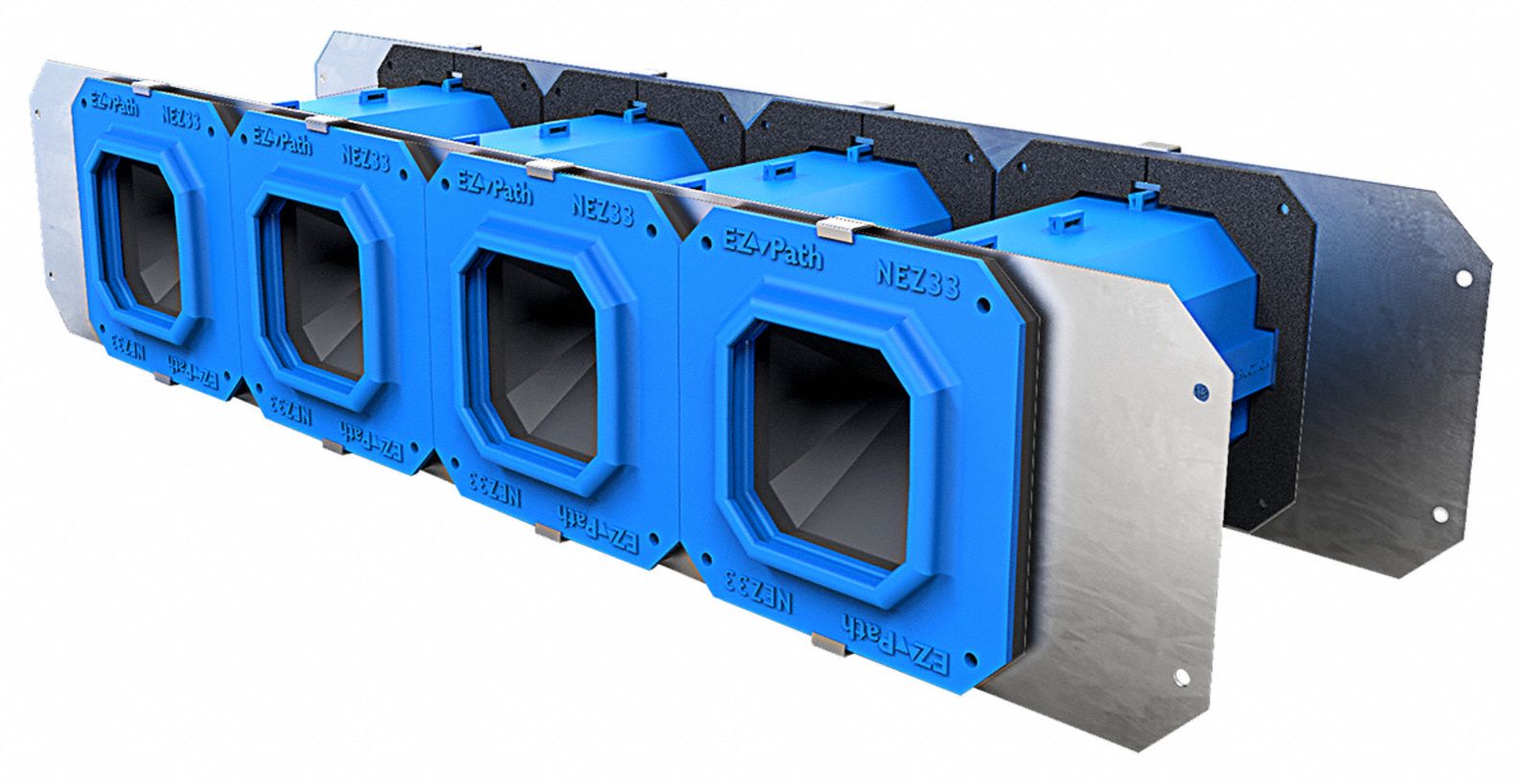 STI PATHWAY DEVICE,BLUE,RECTANGLE - Firestop Pass Through Devices ...