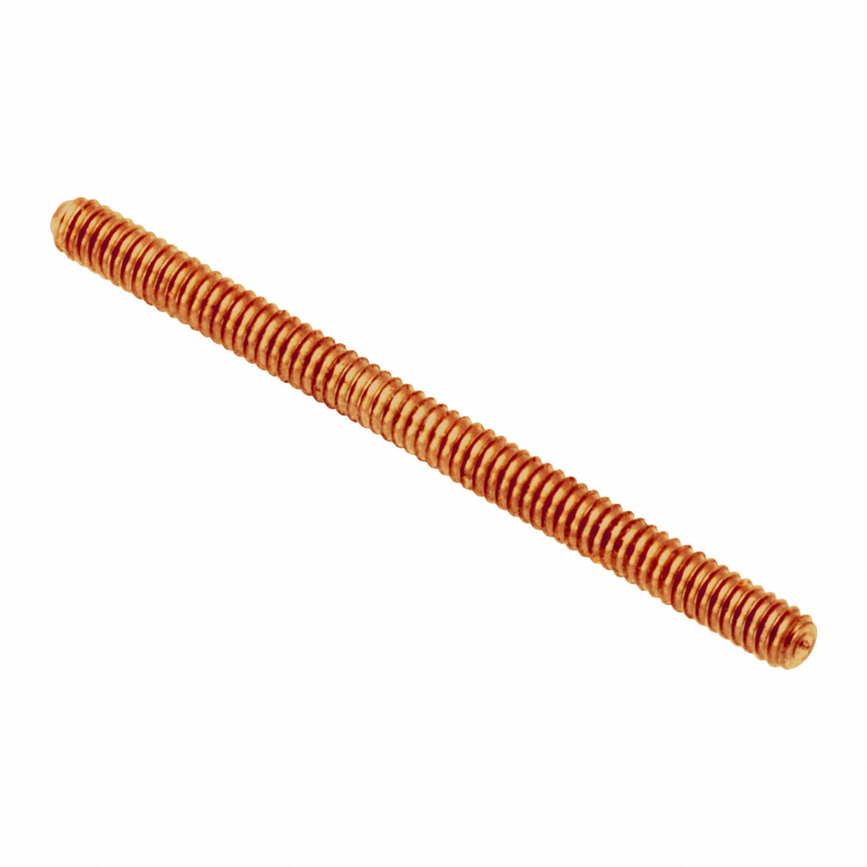 5/8"-11 Thread Size, 4 in Lg, Fully Threaded Stud - 395PM4|STUD79858C64 ...