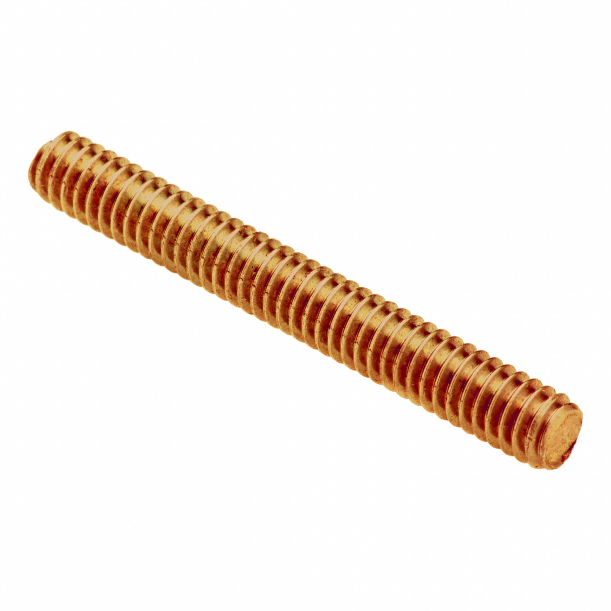 1/2"-20 Thread Size, 1 1/2 in Lg, Fully Threaded Stud - 395PR1 ...