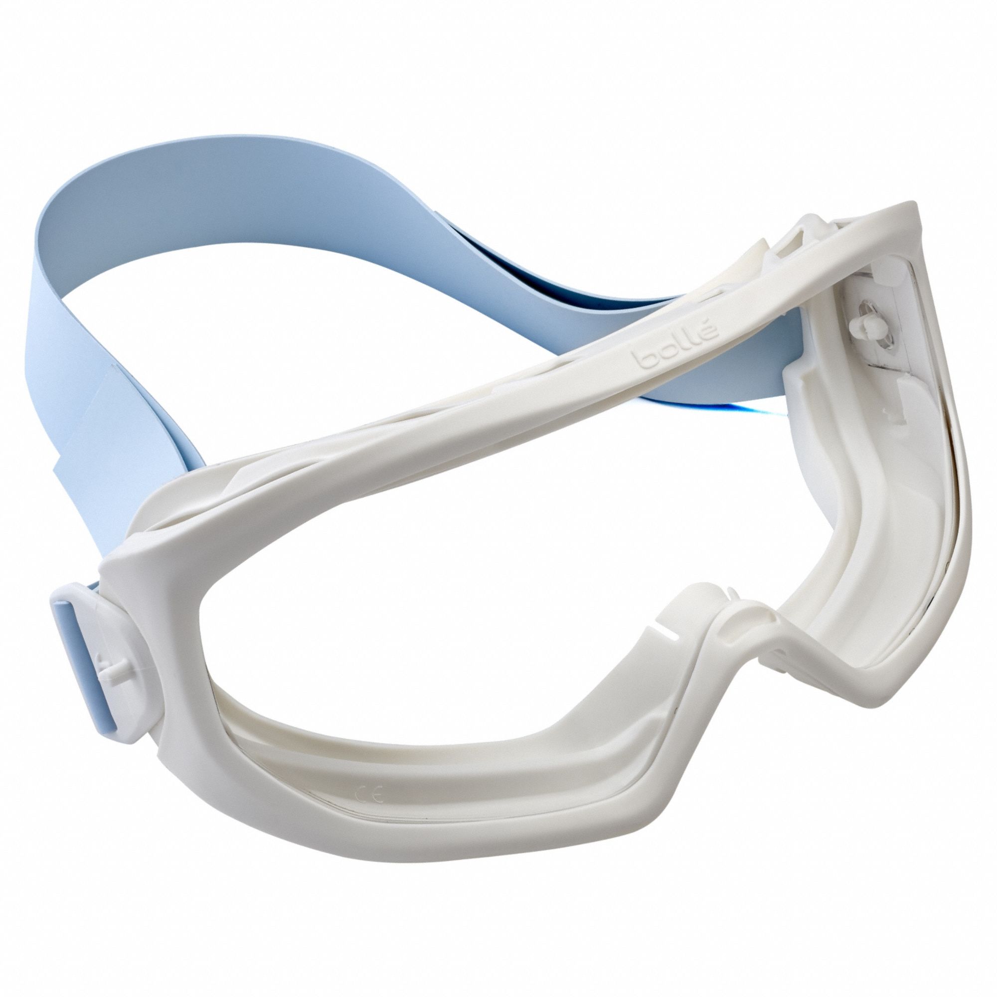 BOLLE SAFETY, Clear Lens Color, Anti-Fog/Platinum/Scratch-Resistant ...