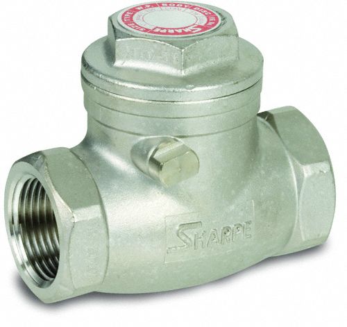 SHARPE VALVES, Swing, 2-Way, Check Valve - 802DR3|4371000340 - Grainger
