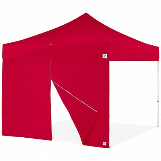 E-Z UP, HUB Shelter, Food Booth Middle Zipper Sidewall, Food Booth ...