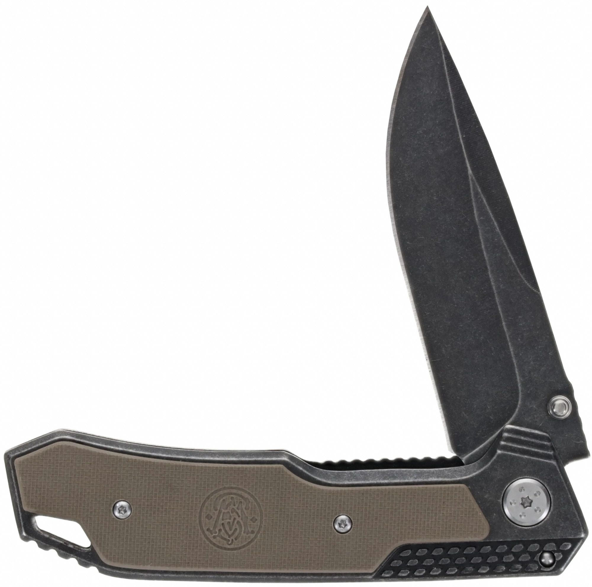 SMITH & WESSON, 3 1/2 in Blade Lg, 4 1/2 in Closed Lg, Folding Knife ...