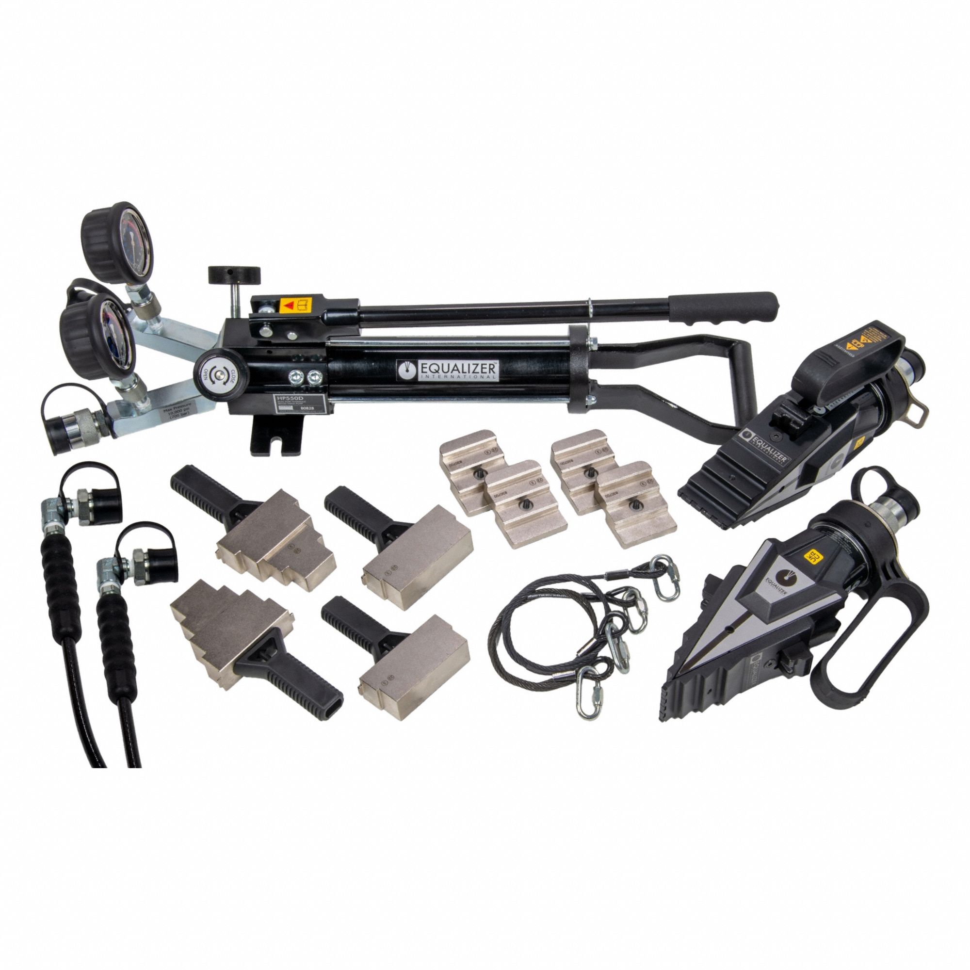 ENERPAC, 27 ton Nominal Capacity, 0.24 in Tip Clearance, Hydraulic ...