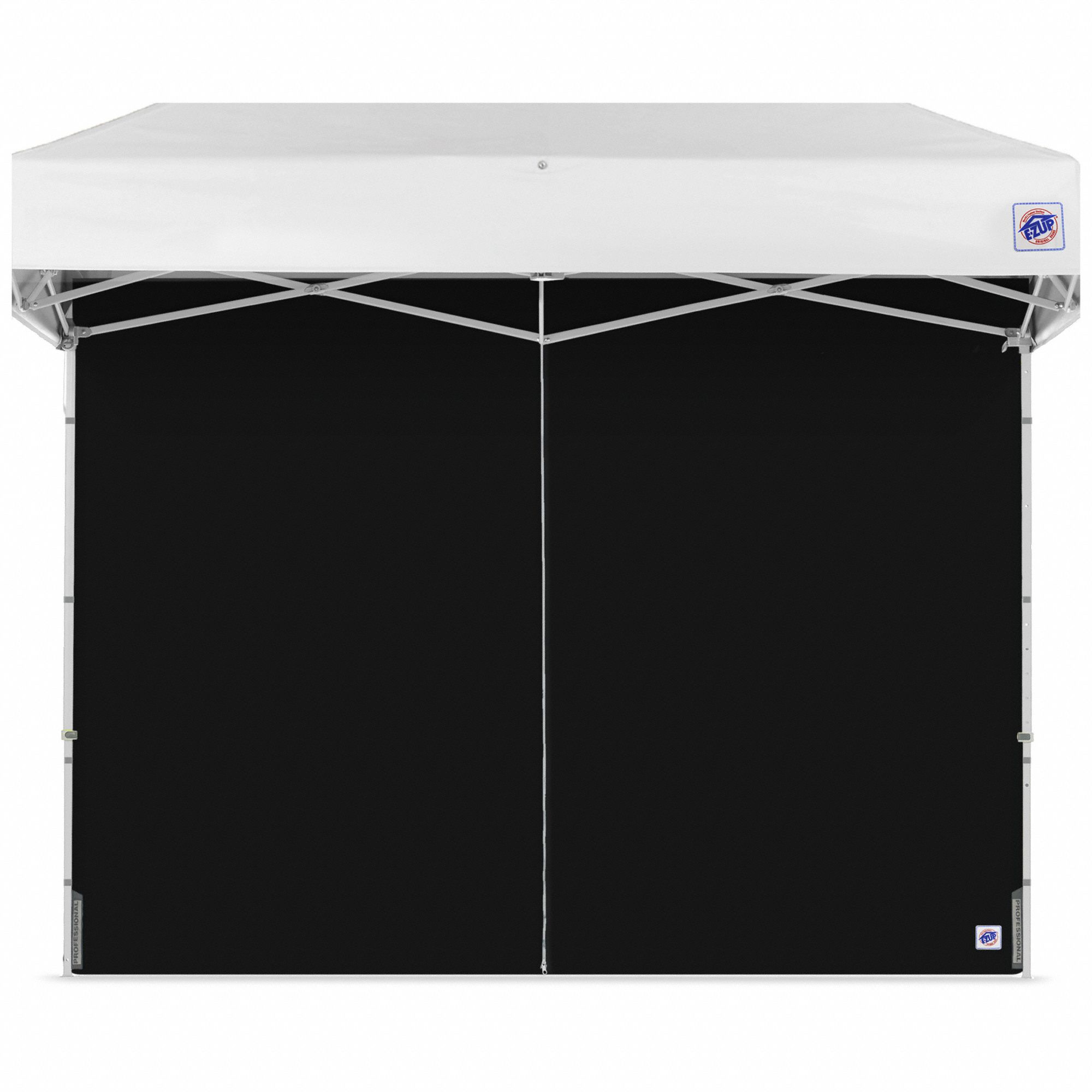 E-Z UP, Black, FXT Clips, Middle Zipper Sidewall - 800JP7|SWP3FXTM8BK ...