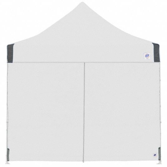 E-Z UP, White, Hook and Loop Attachment/Truss Clips, Middle Zipper ...