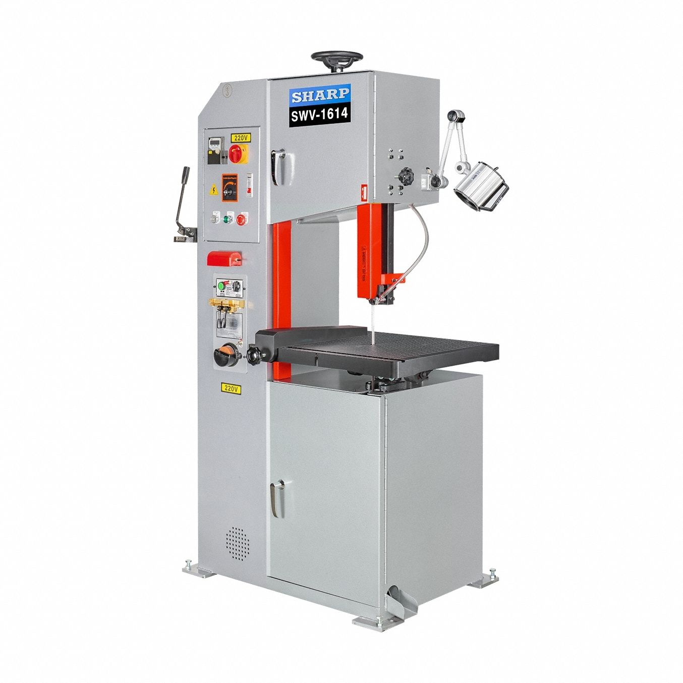 SHARP, 15 7/10 in Throat Dp - Vertical, 98 to 1510 SFPM, Vertical ...