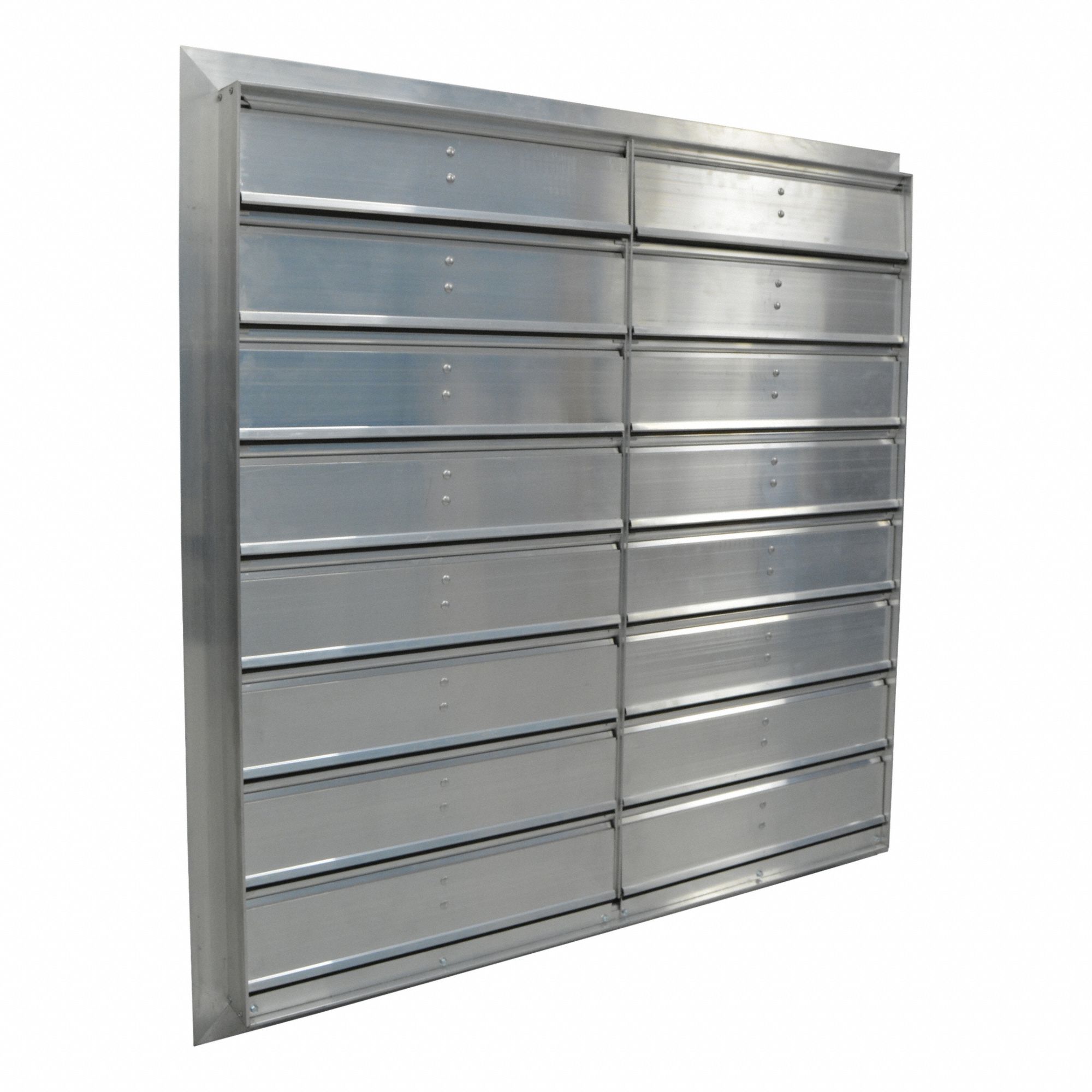 For 36 in Nominal Duct Dia, Double Panel, Motorized Damper - 844HZ7 ...