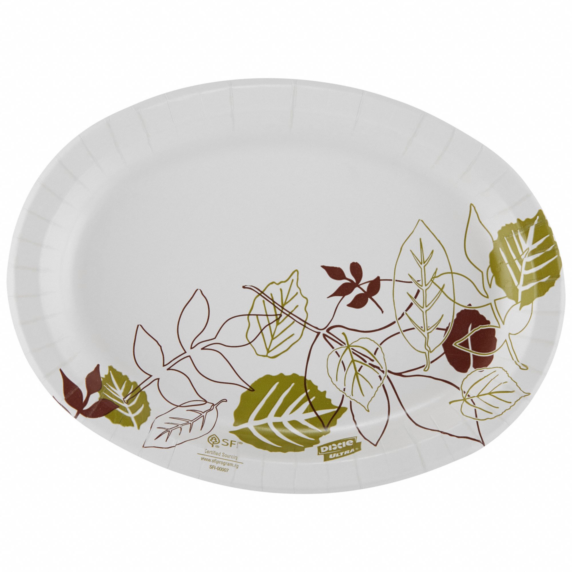 DIXIE, Multi, Heavy-Wt, Disposable Paper Platter - 800CJ8|SX9PLPATH ...