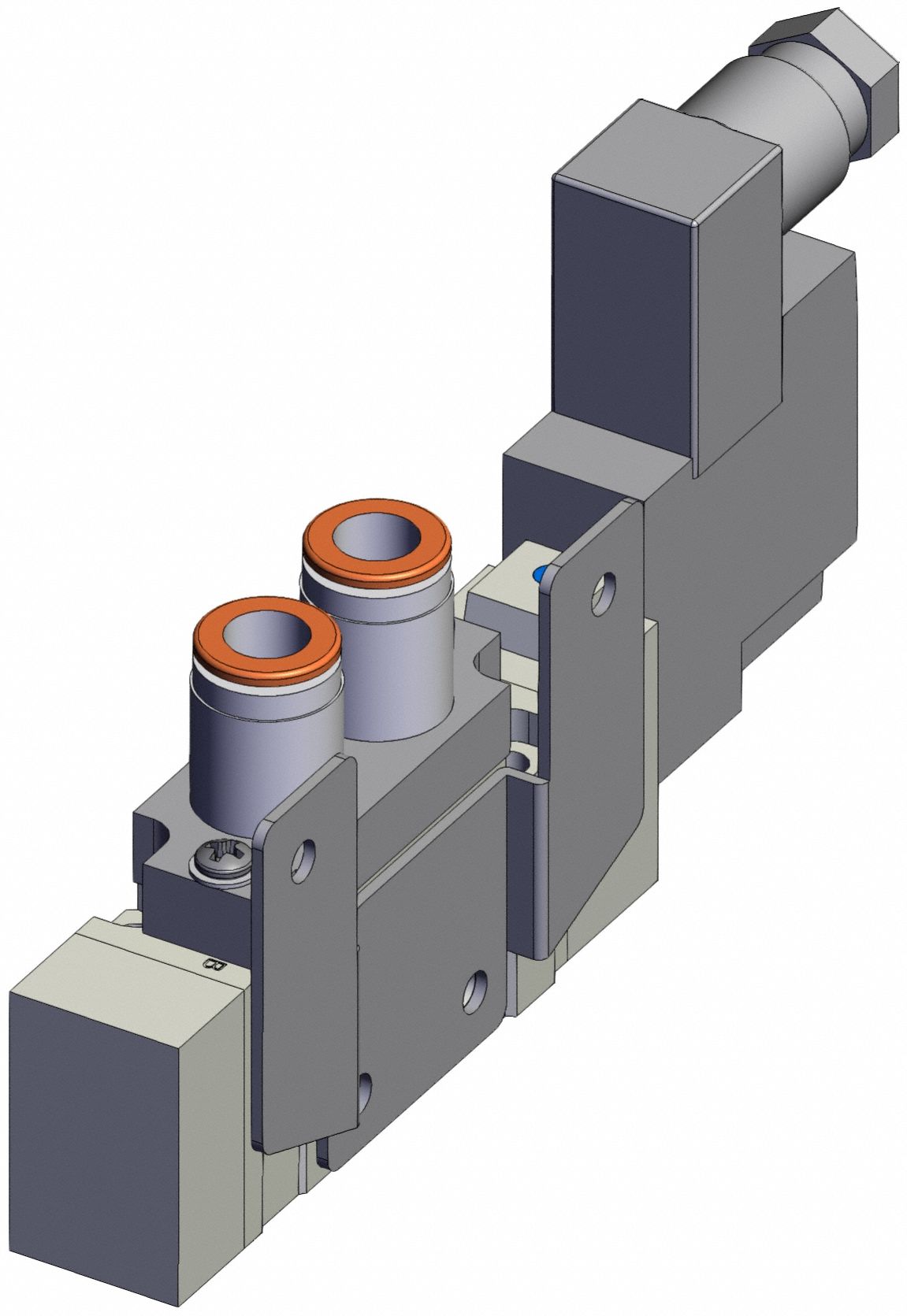 SY7000 Series, Single Solenoid, Solenoid Valve - 852LD9|SY7120-5DZ-C8 ...