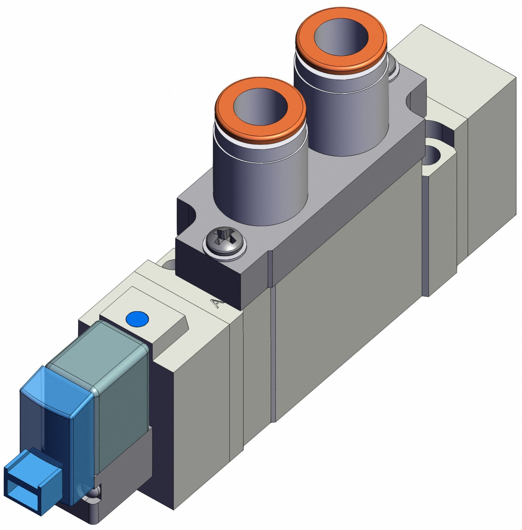 SY7000 Series, Single Solenoid, Solenoid Valve - 852LE3|SY7120-5LOU-N9T - Grainger