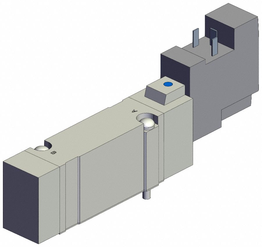 SY7000 Series, Single Solenoid, Solenoid Valve - 852LF6|SY7140-5DO ...
