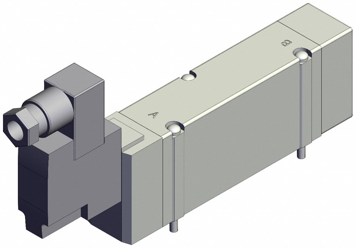 SY9000 Series, Single Solenoid, Solenoid Valve - 852LL9|SY9140-5DZ - Grainger