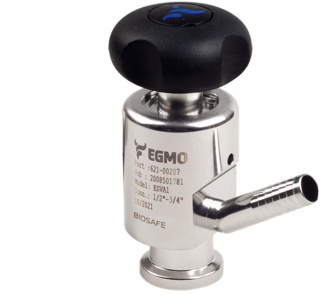 VNE, 1/2 in, Clamp, Manual Sanitary Sampling Valve - 803CZ4|BSA1-60-TC0 ... VNE, 1/2 in, Clamp, Manual Sanitary Sampling Valve - 803CZ4|BSA1-60-TC0 ...