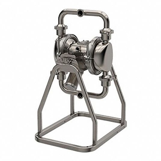 GRACO, Air, PTFE, Pharmaceutical AODD Pump - 806ZV6|SP15.0125 - Grainger