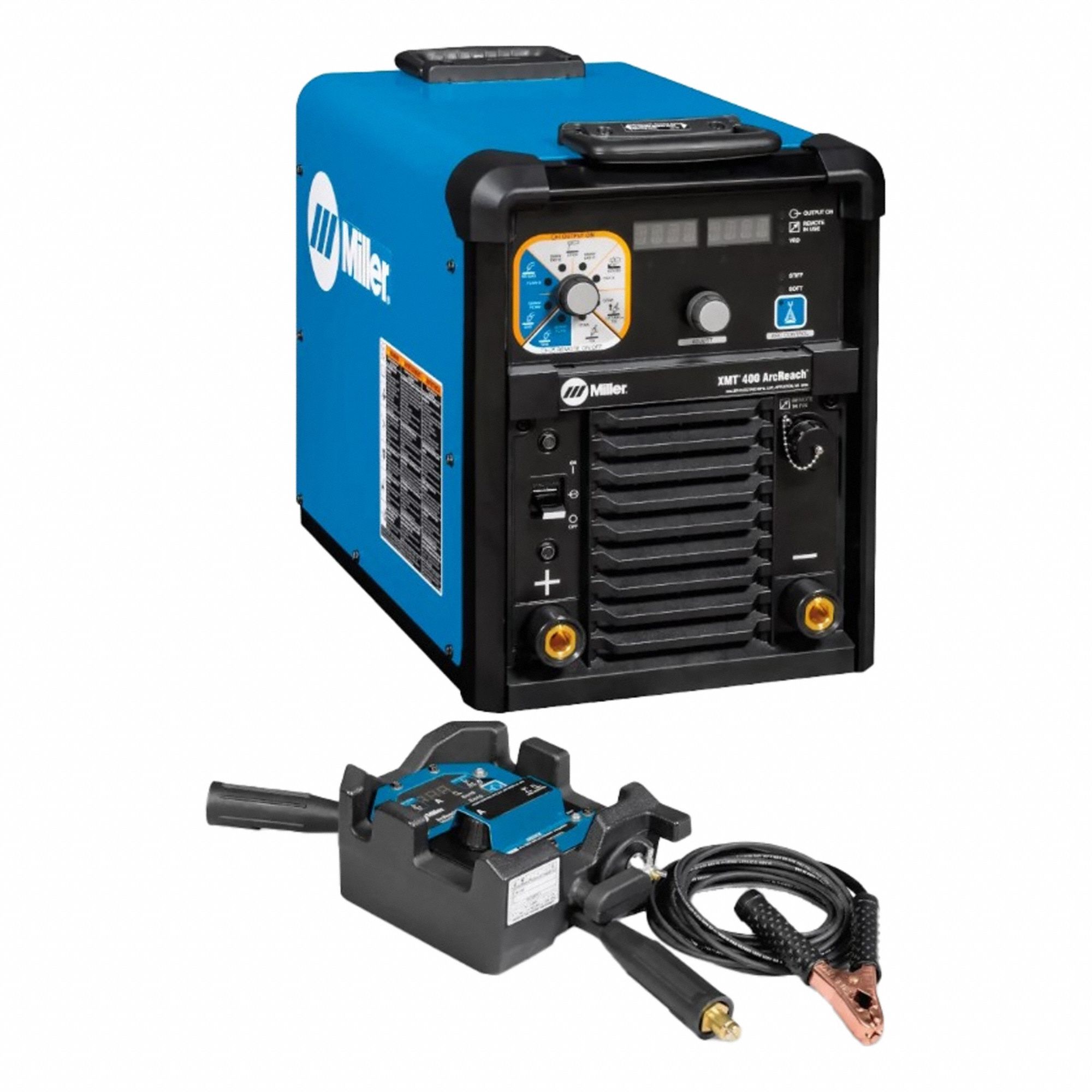 MILLER ELECTRIC, XMT 400, DC, Multiprocess Welder Package - 848RE5 ...