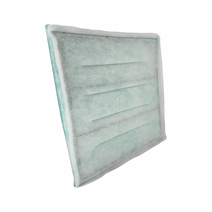 20 in x 20 in x 1 in, Polyester, Paint Spray Booth Intake Panel ...