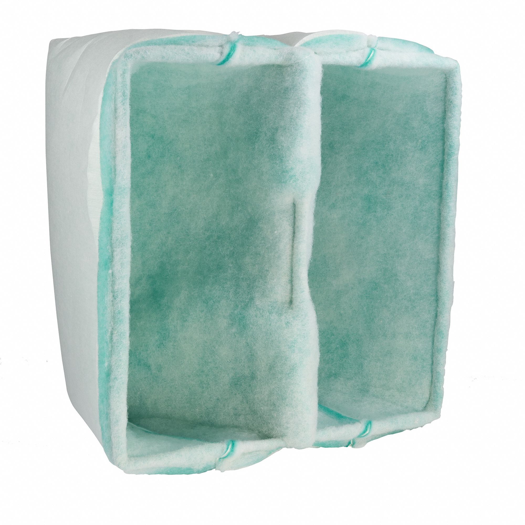 24 in x 24 in x 15 in, Polyester, Cube Air Filter - 600KD9|600KD9 ...