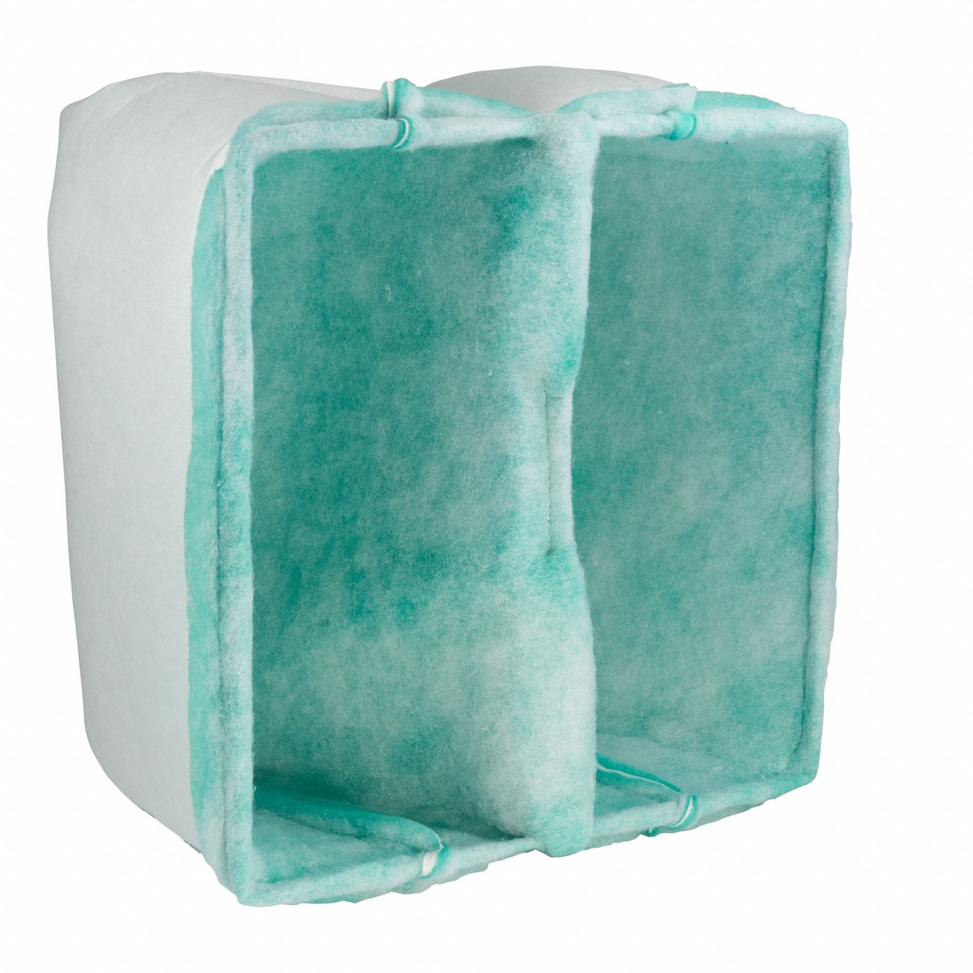20 in x 20 in x 15 in, Polyester, Cube Air Filter - 600KE0|600KE0 ...