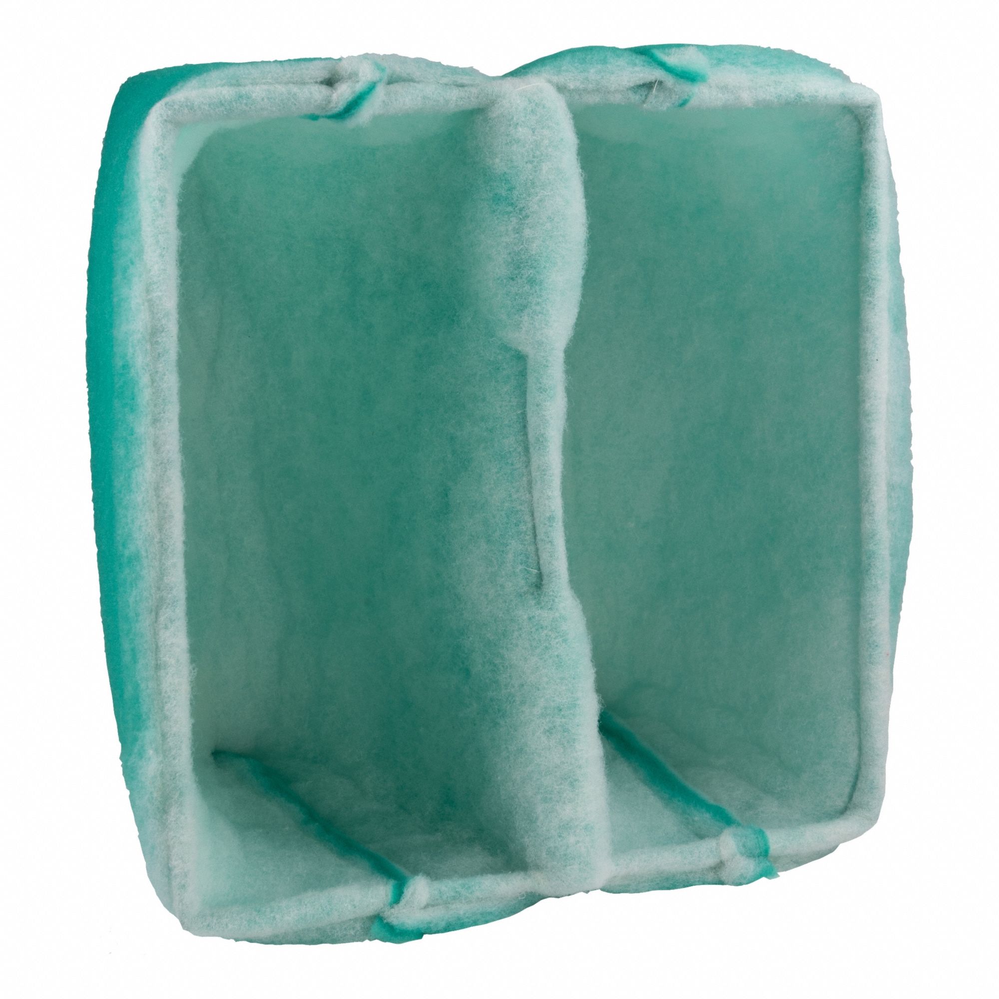 20 in x 25 in x 15 in, Polyester, Cube Air Filter - 600KD2|600KD2 ...