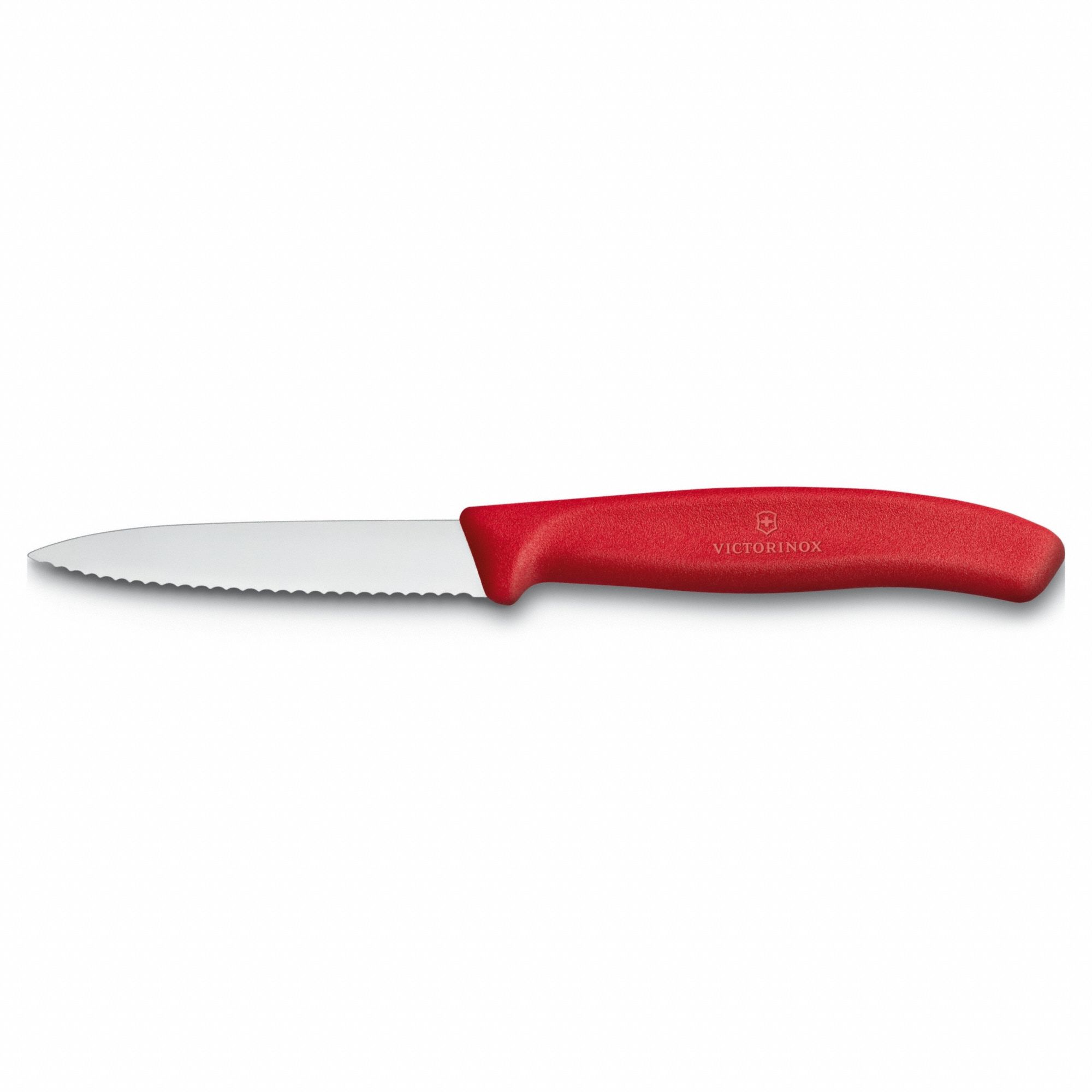 VICTORINOX, Wavy Edge, 7 1/2 in Overall Lg, Paring Knife - 810RX4|6. ...