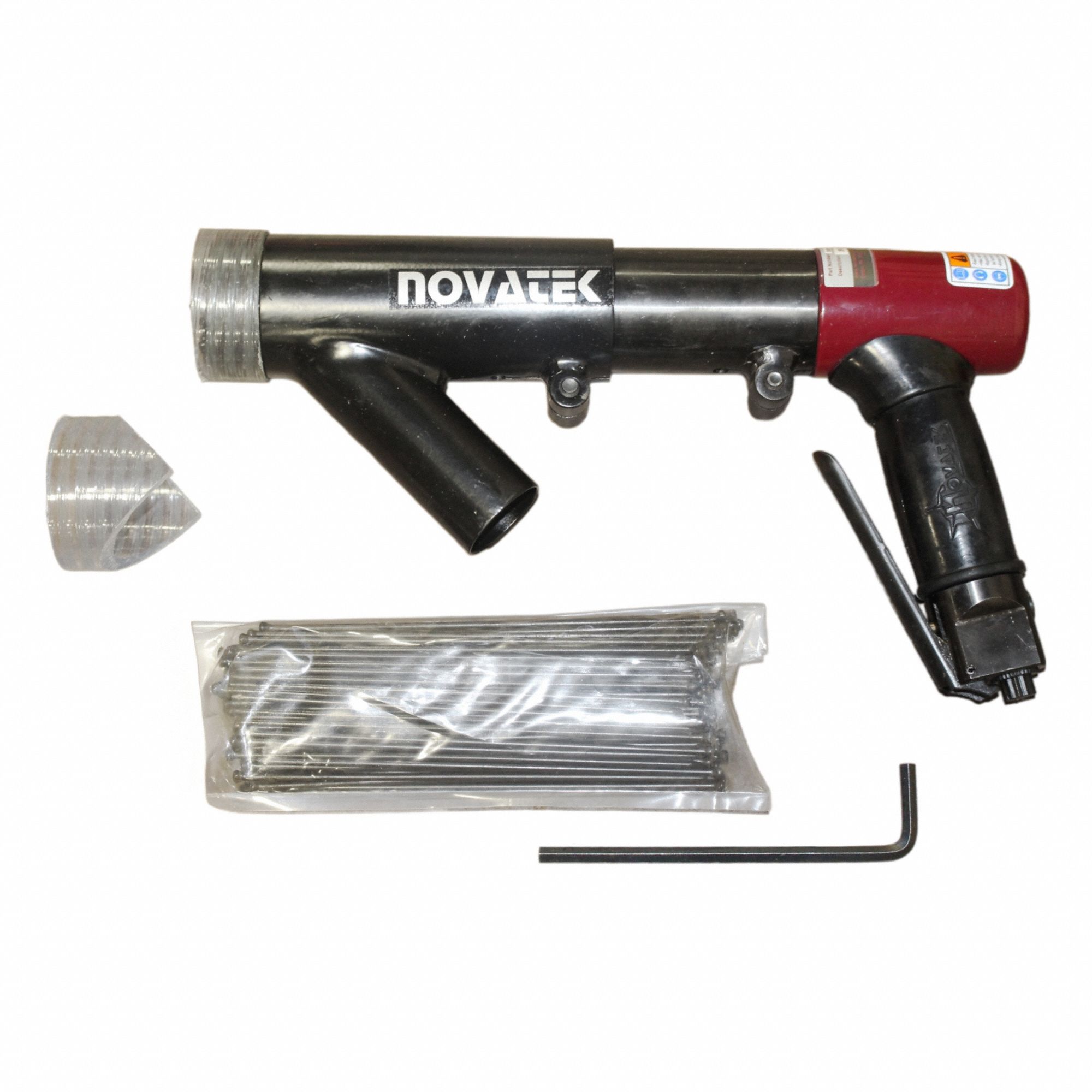 NOVATEK, 1 35/64 in Stroke Lg, 2,200 bpm, Needle Scaler Kit - 875GW0 ...