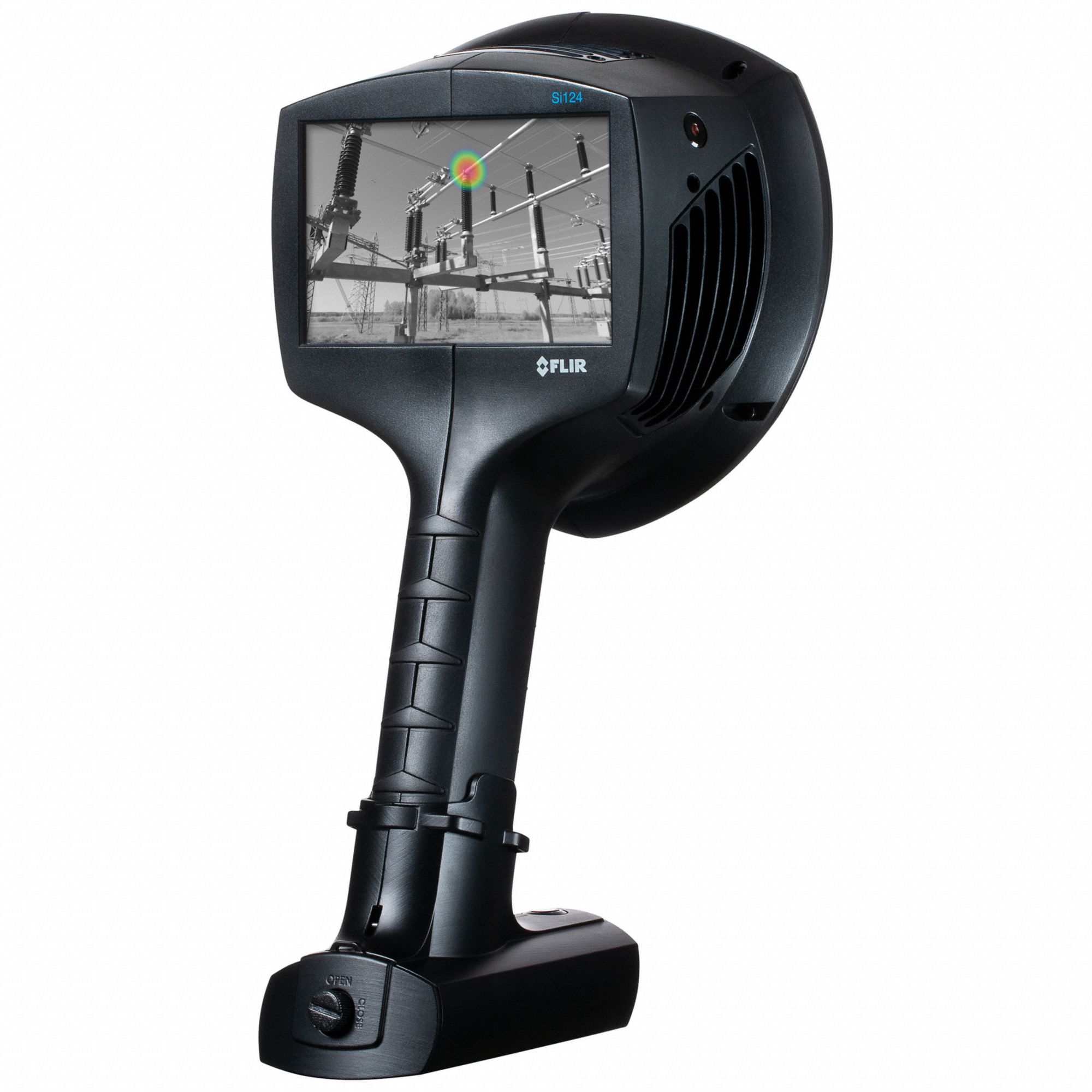 FLIR, 124 dB Max Acoustic Measurement, 5 in Display Size, Acoustic ...