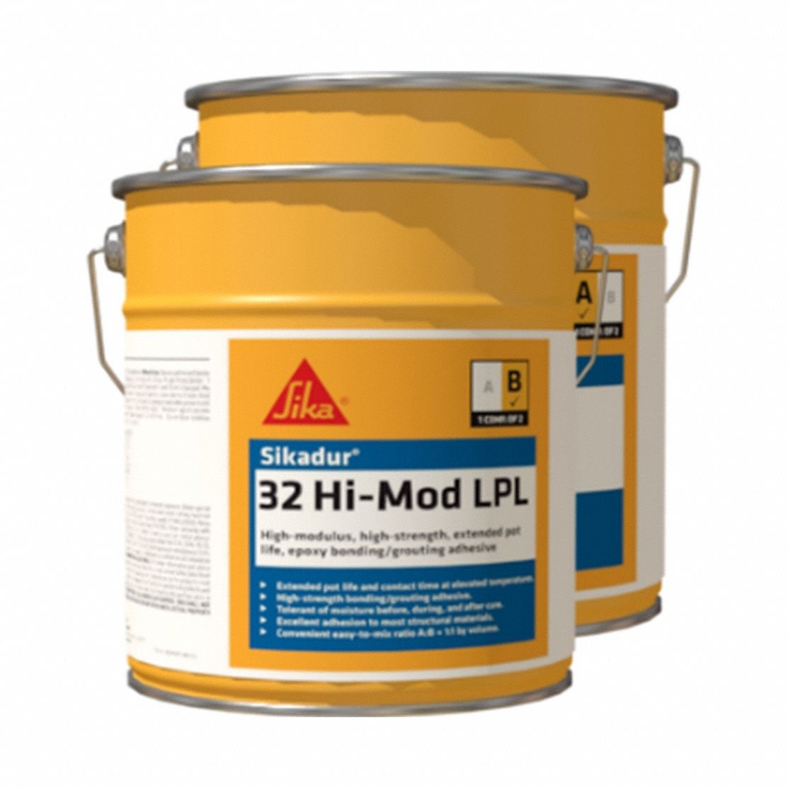 SIKA, Sikadur 32 LPL, Ambient Cured, Epoxy Adhesive - 887KH3|403004 ...