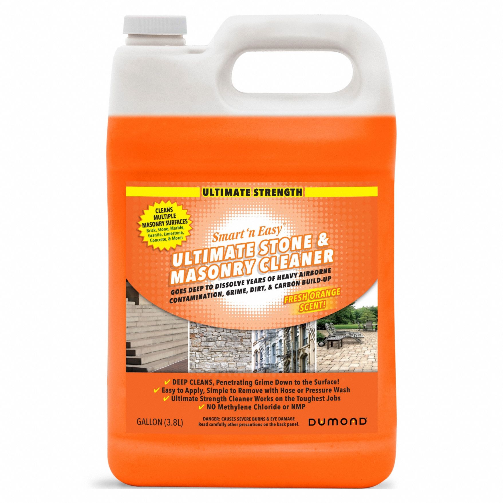 Jug, 1 gal Container Size, Stone and Masonry Cleaner - 39C349|0997 ...