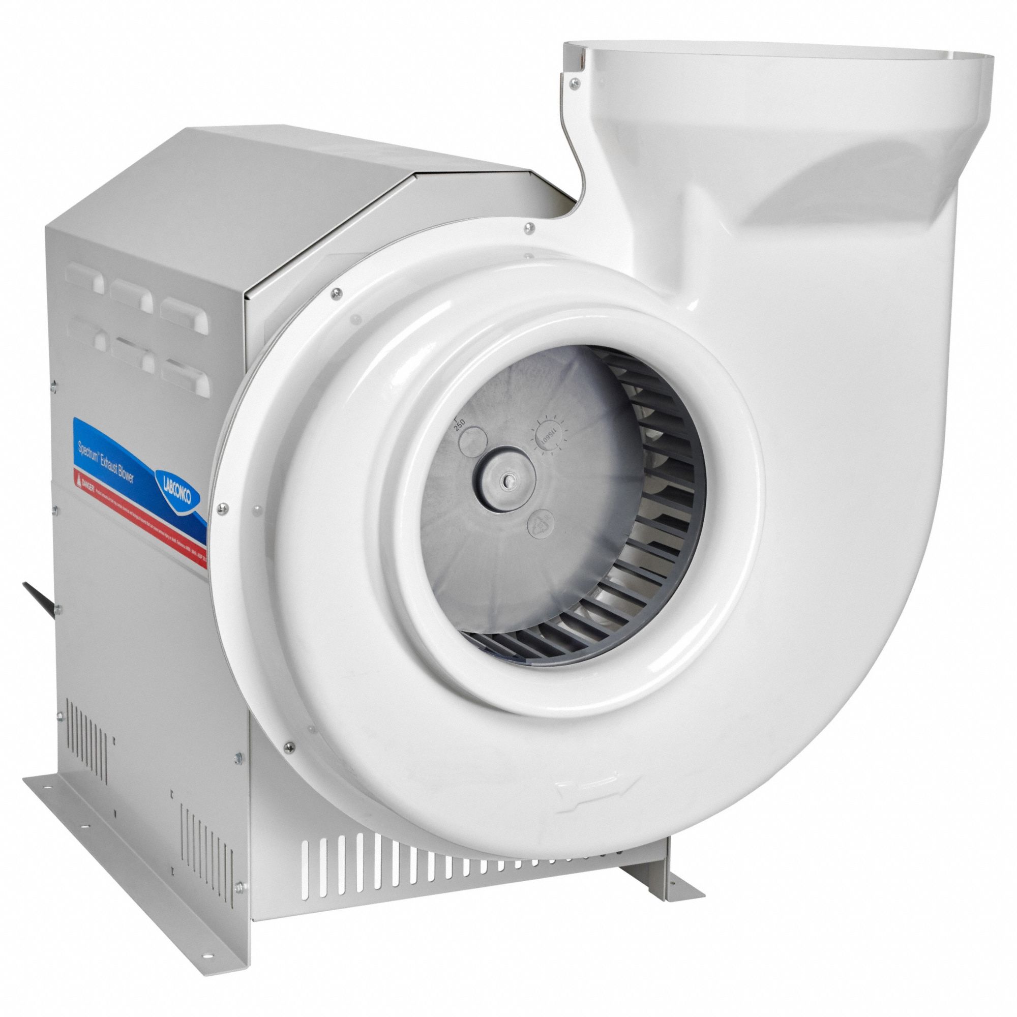 LABCONCO, 2 hp, 2,250 RPM Motor Speed, Exhaust Blower - 811W63 ...